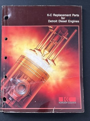 K-C Replacement Parts 53 Series Detroit Diesel Engines Korody Colyer ...