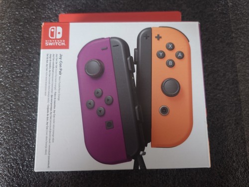 nintendo switch Neon Purple And Orange joy cons | eBay