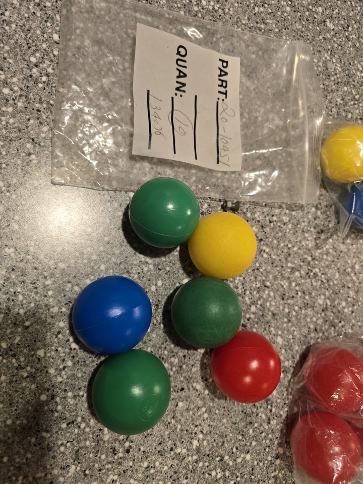 Bally Cirqus Voltaire Pinball Machine Rubber Balls | eBay