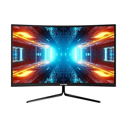Viotek 27" LED Curved Gaming Monitor 2560 x 1440p 144hz 1ms - GNV27DB2