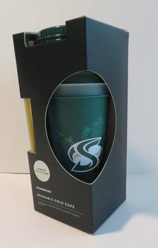 5 NEW Starbucks Sacramento State College Reusable Cold Cups Campus ...