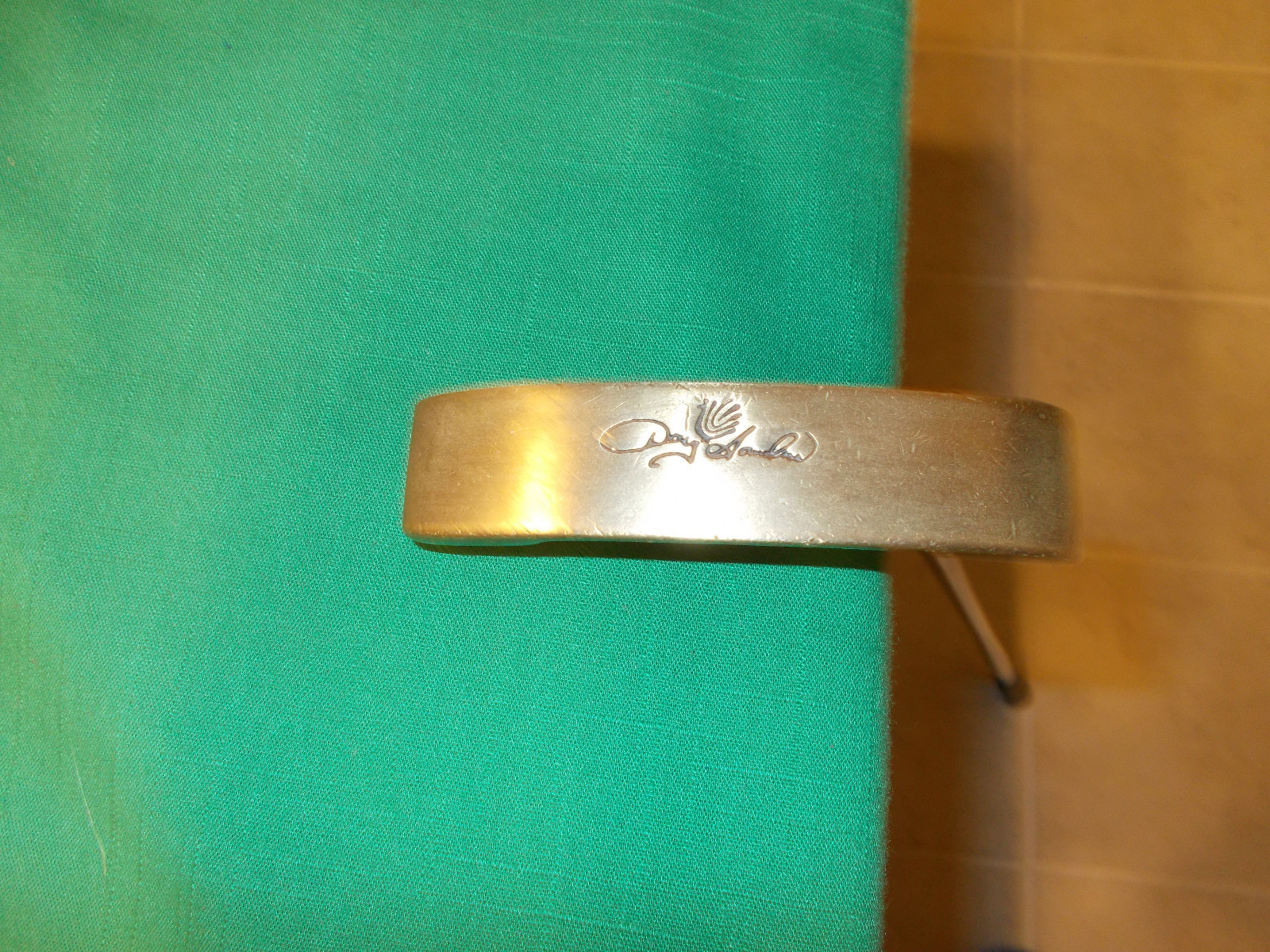 DOUG SANDERS DS-17 BRASS PUTTER - 35.75" LONG - EXCELLENT CONDITION! | eBay