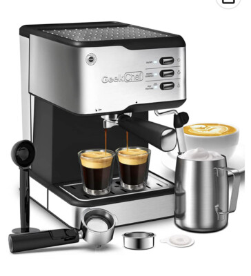 20Bar Coffee Machine Maker Espresso Machine for Espresso Latte ...