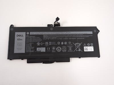 Dell Latitude 5420 5520 Precision 3560 63Wh 4 Cell OEM Laptop Battery ...