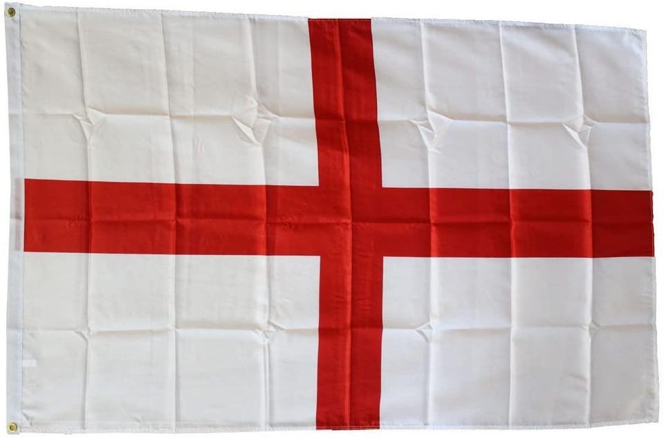 5 X 3 FT England Flag St George Day Large English National Flag Sports ...
