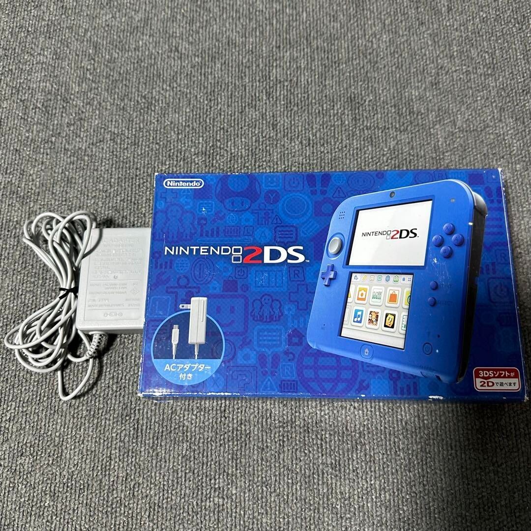 Nintendo 2DS Blue Console with Stylus Japanese ver In Box "excellent ...