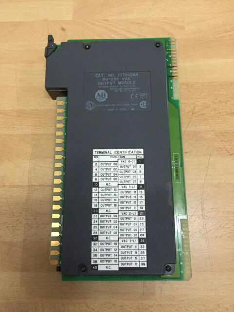 Allen Bradley 1771-oan Output Module 80-265 VAC 1771OAN for sale online ...