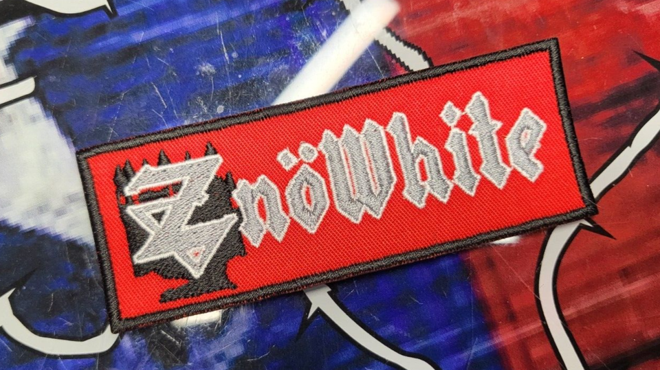 EMBROIDERED ZNOWHITE THRASH METAL BAND PATCH (Please Read Ad) | eBay