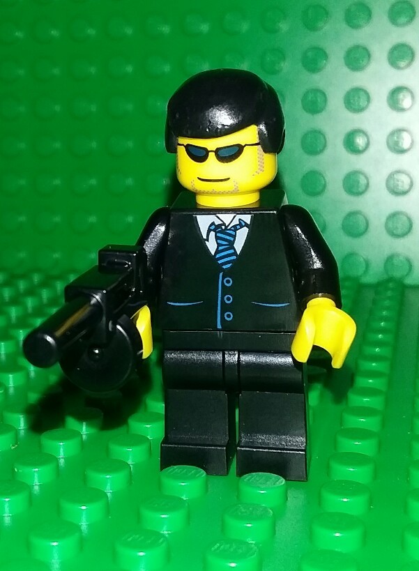 *NEW* Lego Mafia Hit Man Dude Mob Tommy Gun Minifig Figure Fig x 1 | eBay