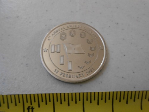 RARE 2001 AWARDS BANQUET AIR FORCE RESEARCH LAB MILITARY CHALLENGE COIN ...