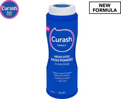 Curash Family Medicated Rash Powder 100g | eBay