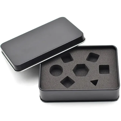 Metal Tin and Storage Dice Box - 1 Set Capacity DND 5e RPG Gaming ...