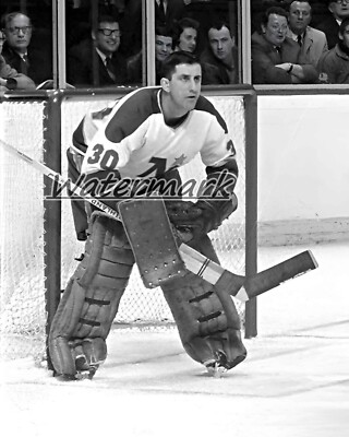 NHL 1970's Minnesota North Stars Goalie Cesare Maniago No Mask 8 X 10 ...