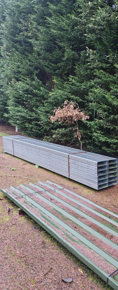 *UNUSED* steel frame building with cladding & roller doors. RRP £26,000 ...