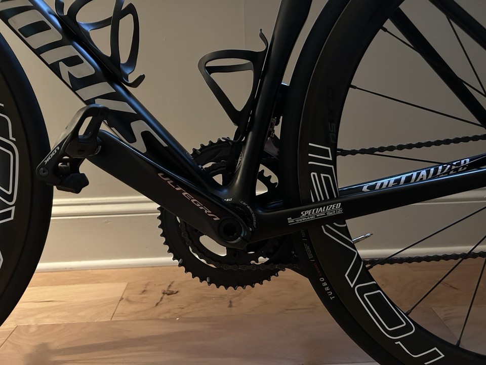 Specialized S-Works Tarmac SL6 Ultegra Di2 Matte Black Carbon Road Bike ...