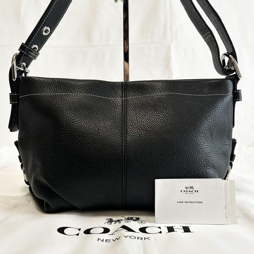 Coach Soho One Handed Bag One Shoulder Bag Leather Black From Japan ...