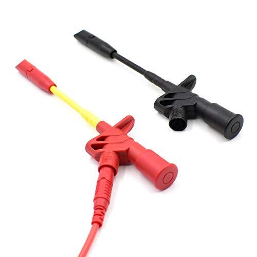 2pcs Insulation Wire Piercing Probe Clip Test Lead Kit Multimeter Test ...