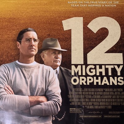 12 MIGHTY ORPHANS d/s 27x40 theatrical poster Luke Wilson Martin Sheen ...