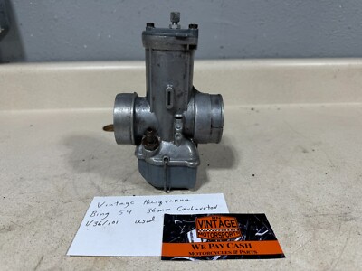 Vintage Husqvarna Bing 54 Carburetor 36mm Code 1/36/101 Used | eBay