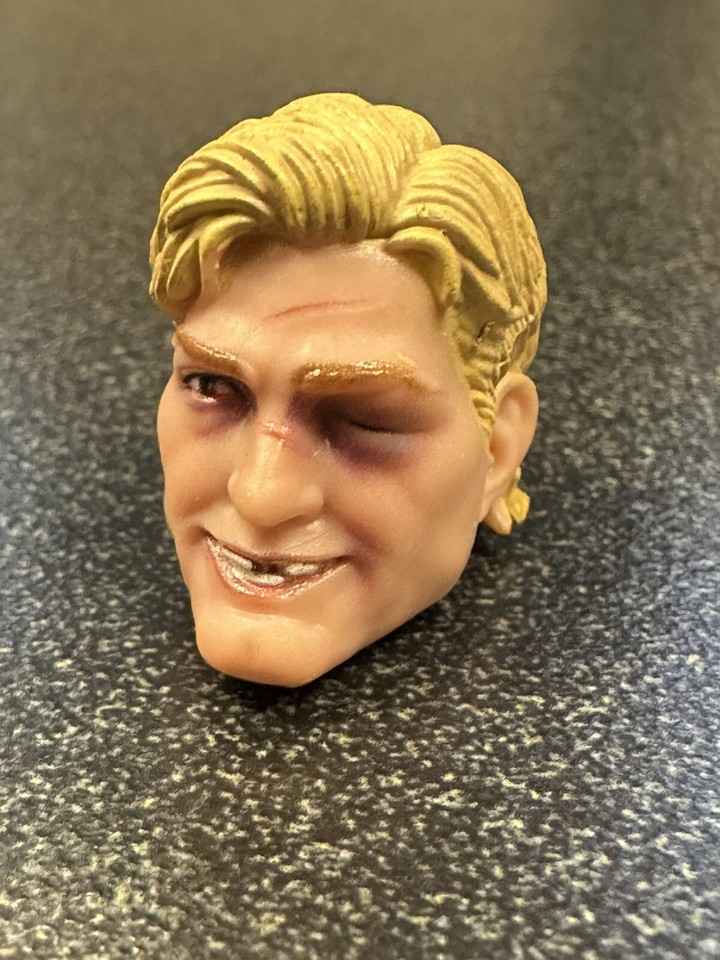 G.I. Joe Classified CHUCKLES Provost #075 (BEAT UP HEAD ONLY) 6" Scale ...