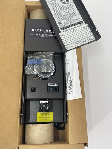 Kichler Lighting Transformer 200W Timer & Photo Architectural Bronze ...