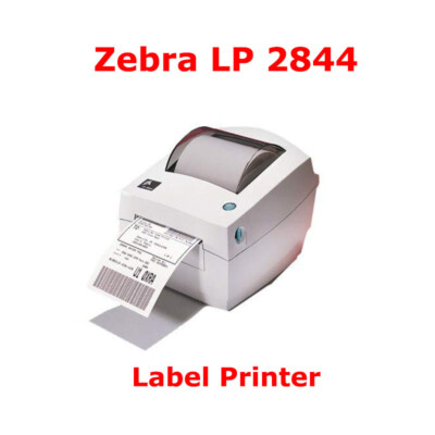 Zebra LP 2844 printer Desktop Printer Direct Thermal Label Printer USB ...