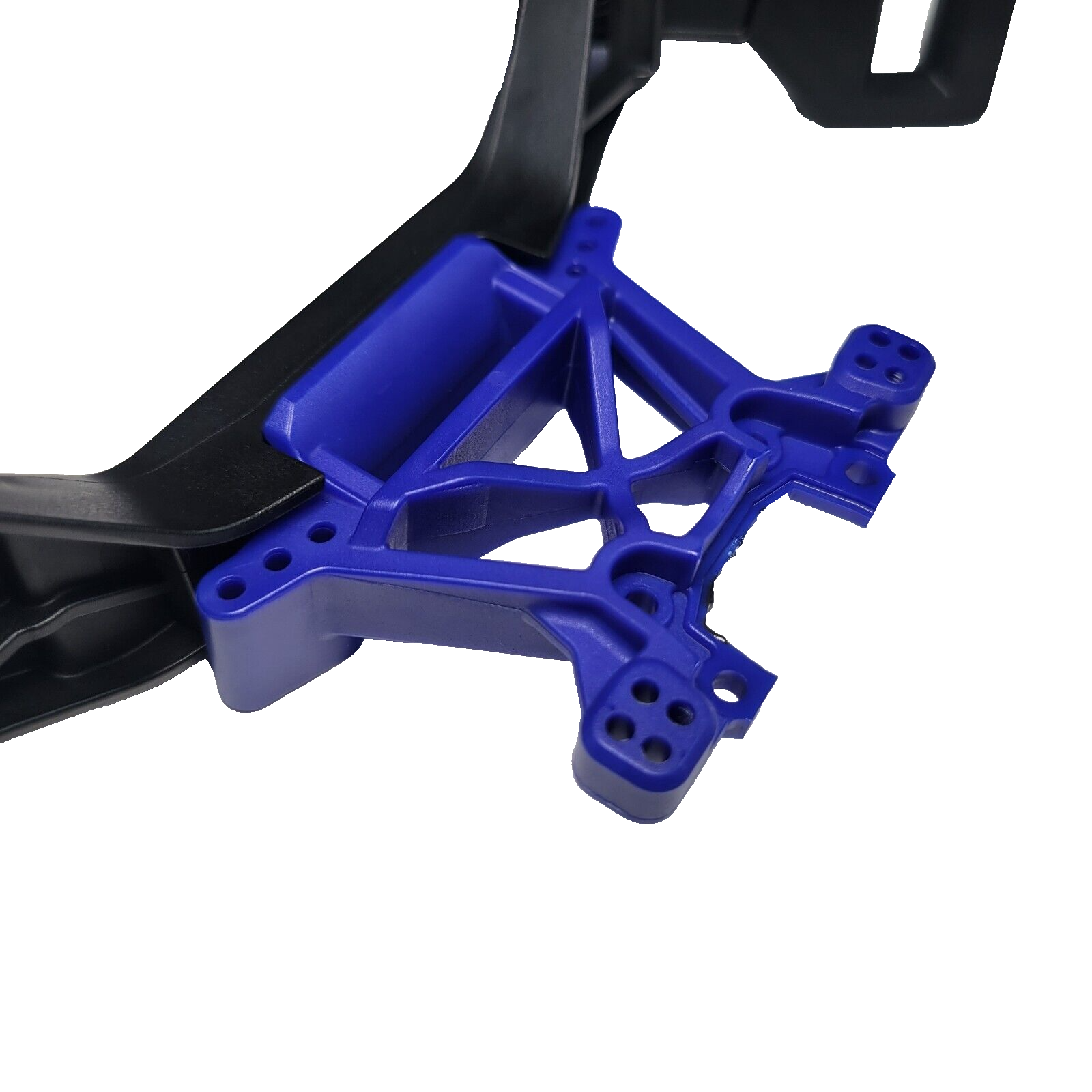 Fits Traxxas Slash 4x4 BL-2s Blue Shock Towers Body Mount Clipless 4wd ...
