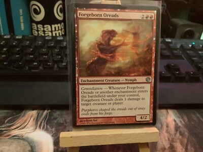 MTG - Magic the Gathering Card - Forgeborn Oreads - Nymph - Journey ...