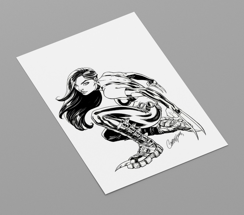 Laura Kinney: Wolverine Print - X23 Wall Art - Marvel 11" x 17" Poster ...