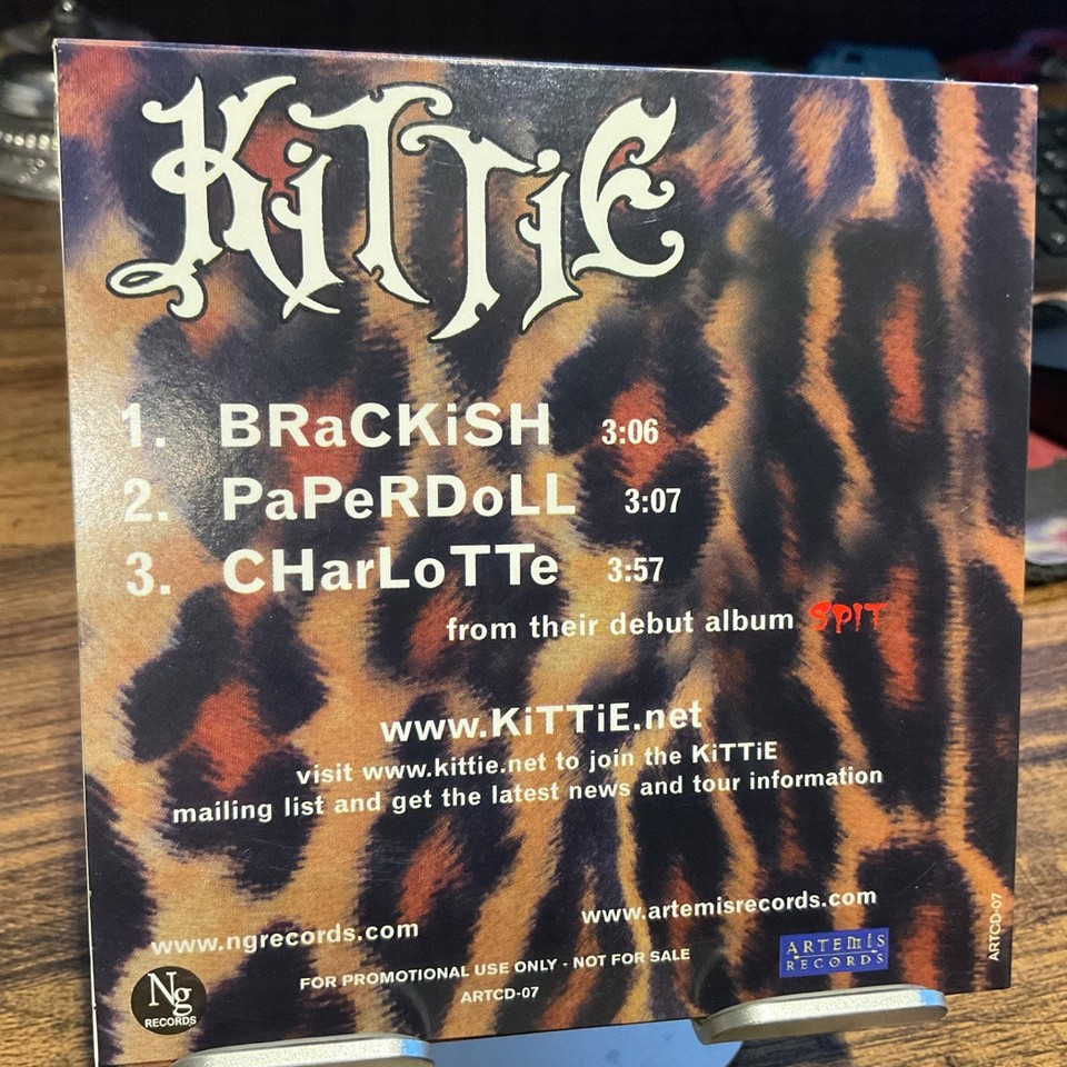 KITTIE 2000 SPIT 3 TRACK PROMO CD SAMPLER Mint | eBay
