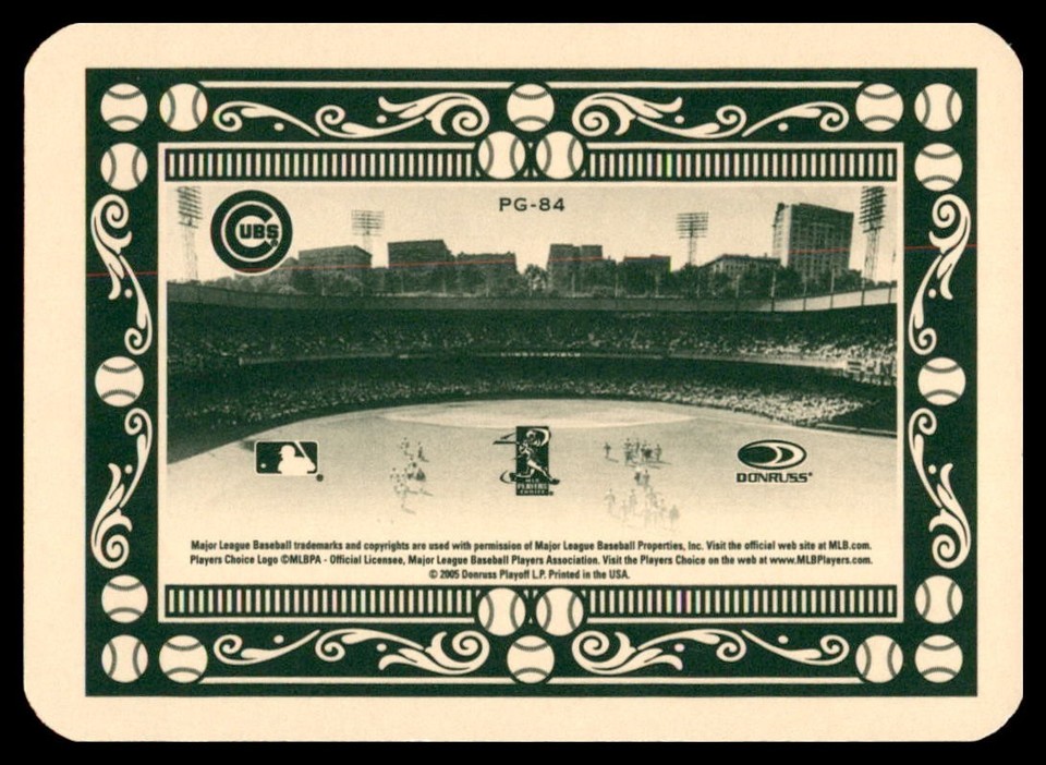 2005 Donruss Playoff Polo Grounds Greg Maddux #PG-84 /55 | eBay