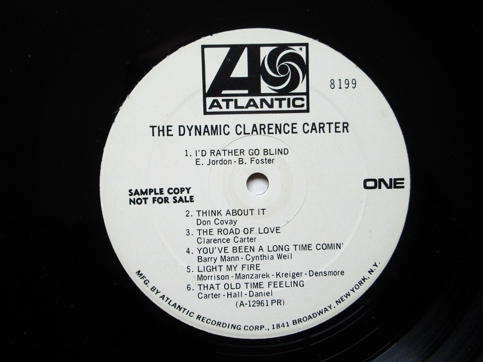 [US Promo] [Monaural] Clarence Carter - The Dynamic Clarence Carter ...