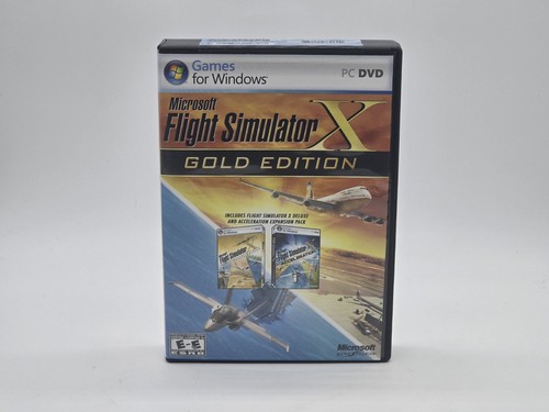 Microsoft Flight Simulator X Gold Edition PC Windows w/Acceleration ...