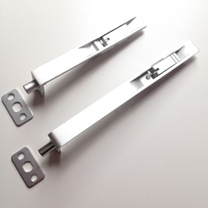 Heavy Duty Satin Aluminum Flush Bolt Lever Action For Rebated Door 6 ...