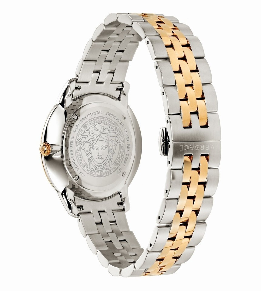 Versace Audrey Quartz Silver Dial Ladies Watch VELR00519 | eBay