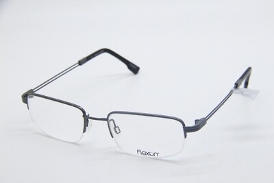 FLEXON E 1004 033 GREY BLACK AUTHENTIC FRAMES EYEGLASSES 51-19 | eBay