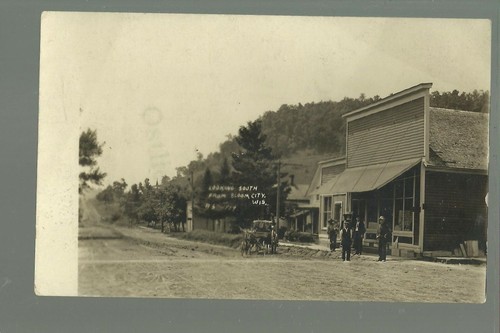 Bloom City WISCONSIN RP 1909 GENERAL STORE nr La Farge Viroqua Yuba ...