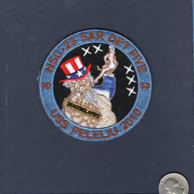 HSC-23 WILDCARDS SAR DET 5 2010 LHA 5 NAVY Helicopter Squadron Cruise ...