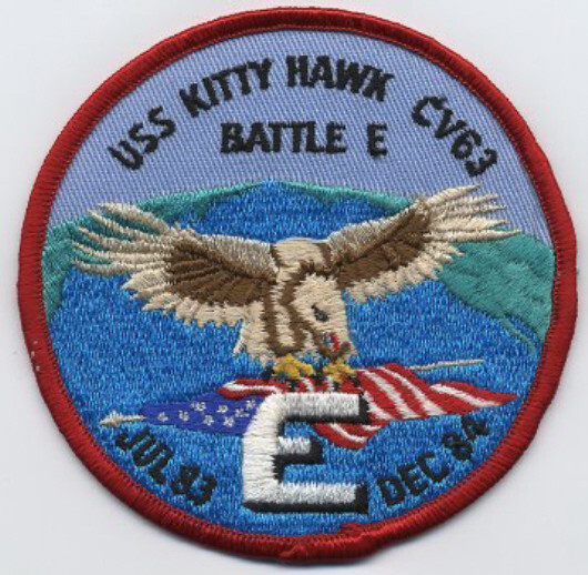USS KITTY HAWK CV-63 PATCH AIRCRAFT CARRIER US NAVY CAG PIN UP USN ...