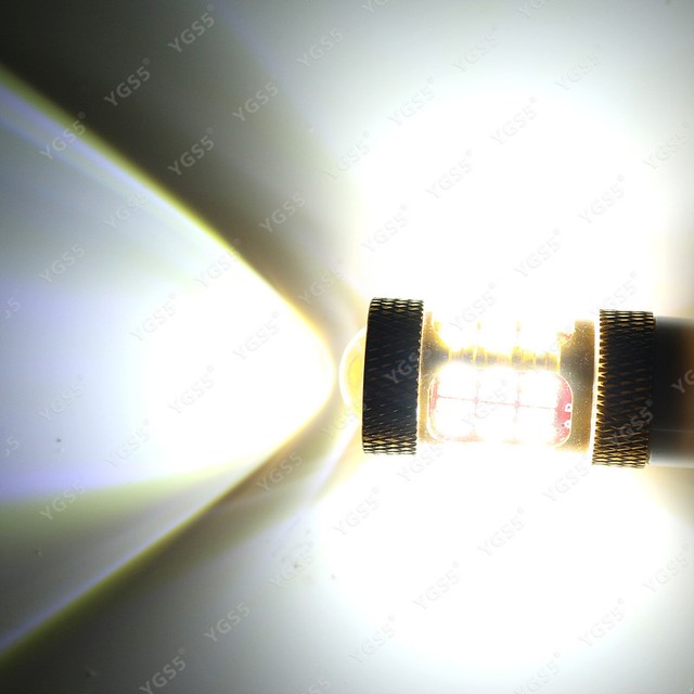 2x 3157 4157na LED Switchback Turn Signal DRL Light Dual Color High ...