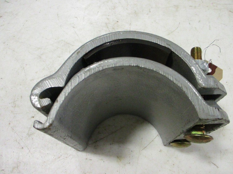 SKINNER SEAL Emergency Pipe Clamp Fits 4" (4.50 OD) Standard Steel Pipe ...