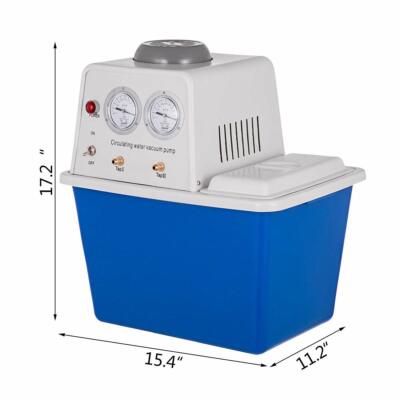 110V 15L Circulating Water Vacuum Pump Lab Chemistry Equipment 60L/min ...