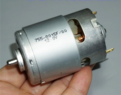RS-755 12V 14.4V 20000RPM High Speed Large Power Tool Motor DIY ...