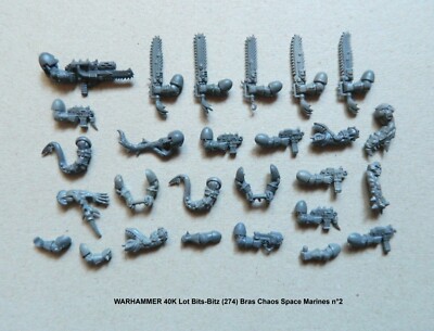 WARHAMMER 40K Lot Bits-Bitz (274) Bras Chaos Space Marines n°2 | eBay