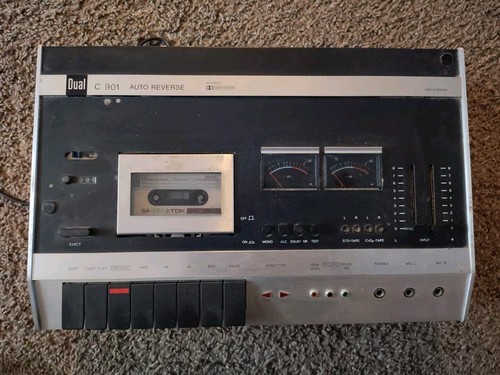 Dual C 901 Cassette Deck Recorder Powers On For Parts or Repair Vintage ...