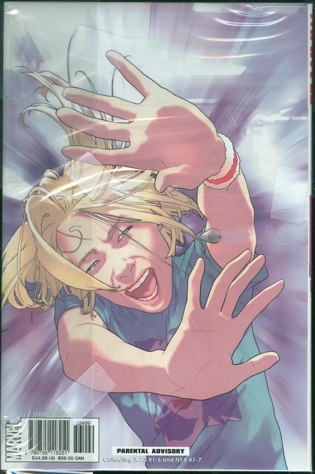 NYX X23 Deluxe Hardcover HC HB Marvel New Sealed Variant Cover ...