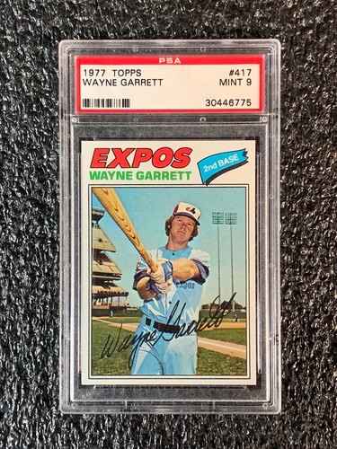 1977 Topps Baseball #417 Wayne Garrett PSA 9 | eBay