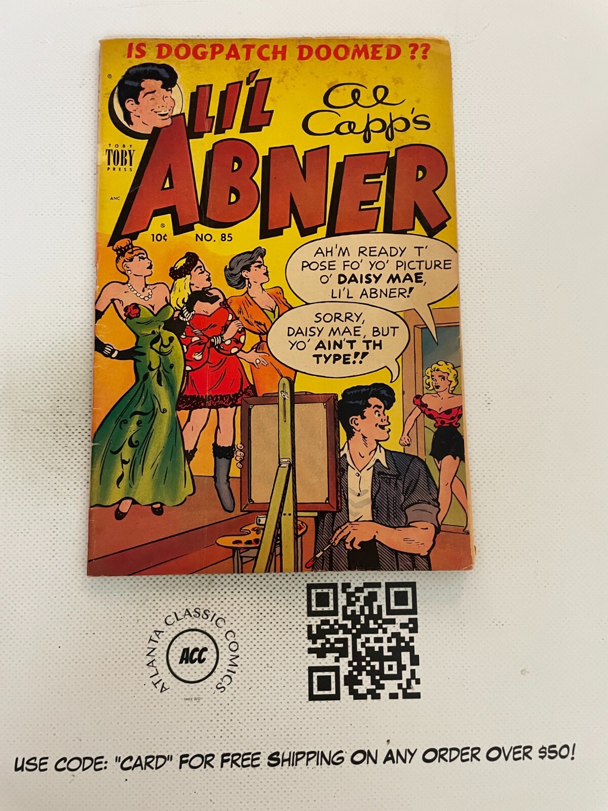 Li'l Abner # 85 FN Toby Press Silver Age Comic Book Al Capps Daisy Mae ...