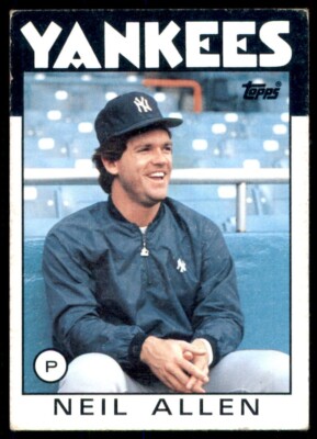 1986 Topps Baseball #663 Neil Allen | eBay