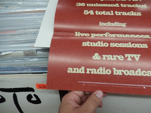 STEVIE RAY VAUGHAN SRV BOX SET RARE Promo Poster Flat NEW ORIGINAL ...